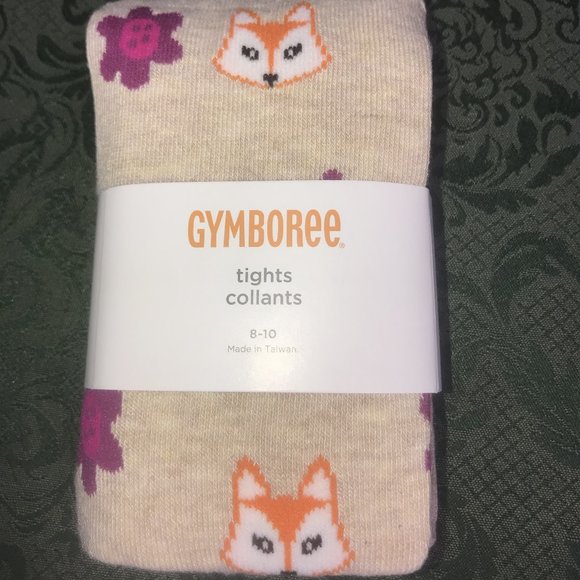Gymboree | Accessories | Nwt Fashionable Fox Tights Gymboree 8 9 Rarest ...